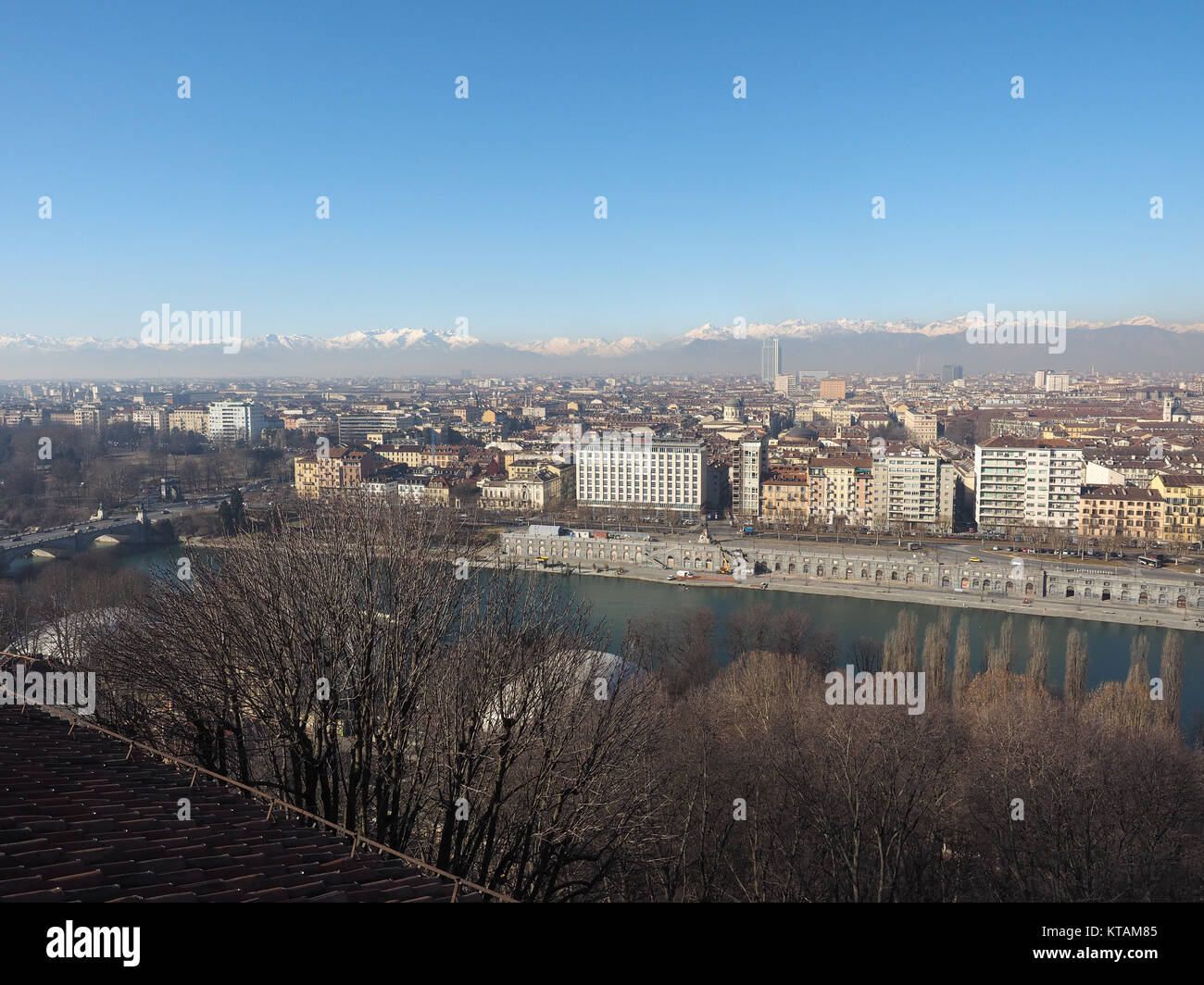 Aerial view of Turin Stock Photo - Alamy