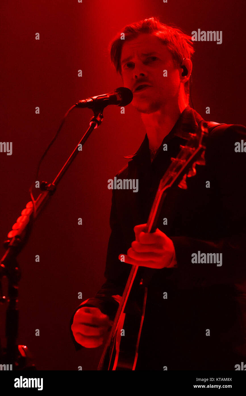 The American rock band Interpol performs a live concert at the Danish ...