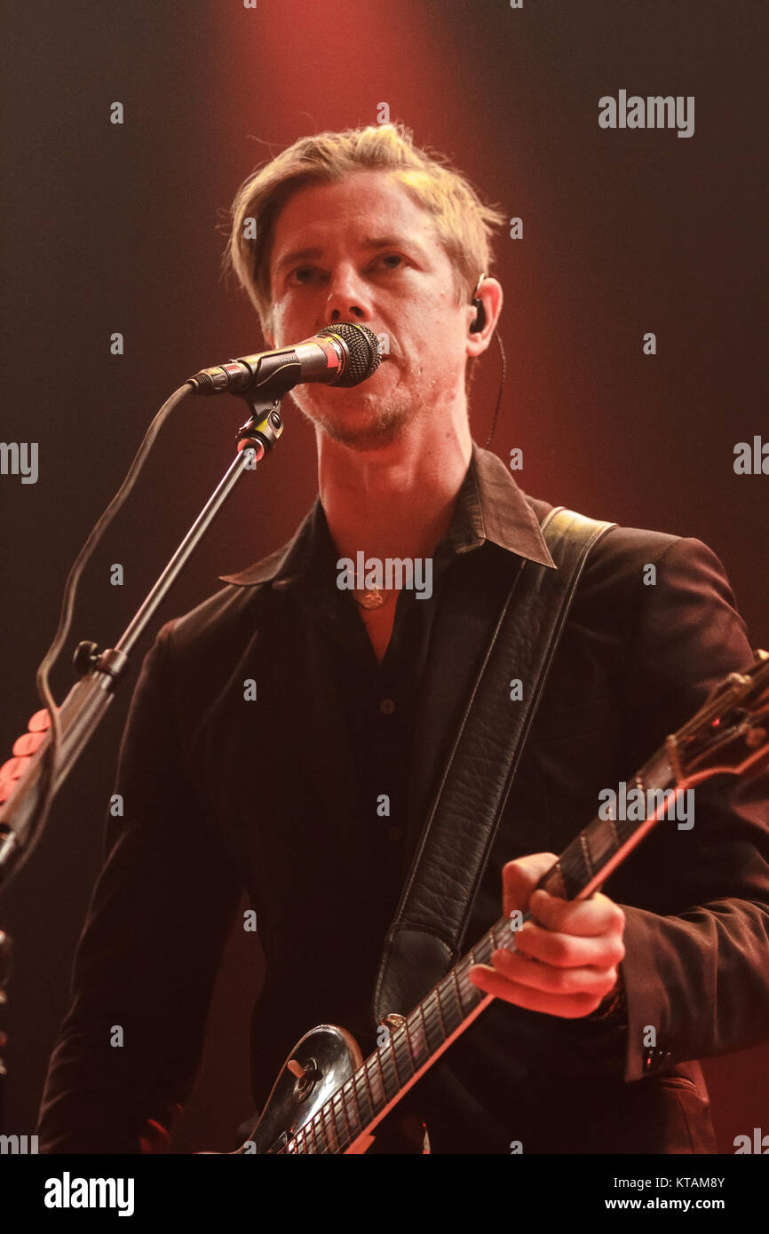 The American rock band Interpol performs a live concert at the Danish ...