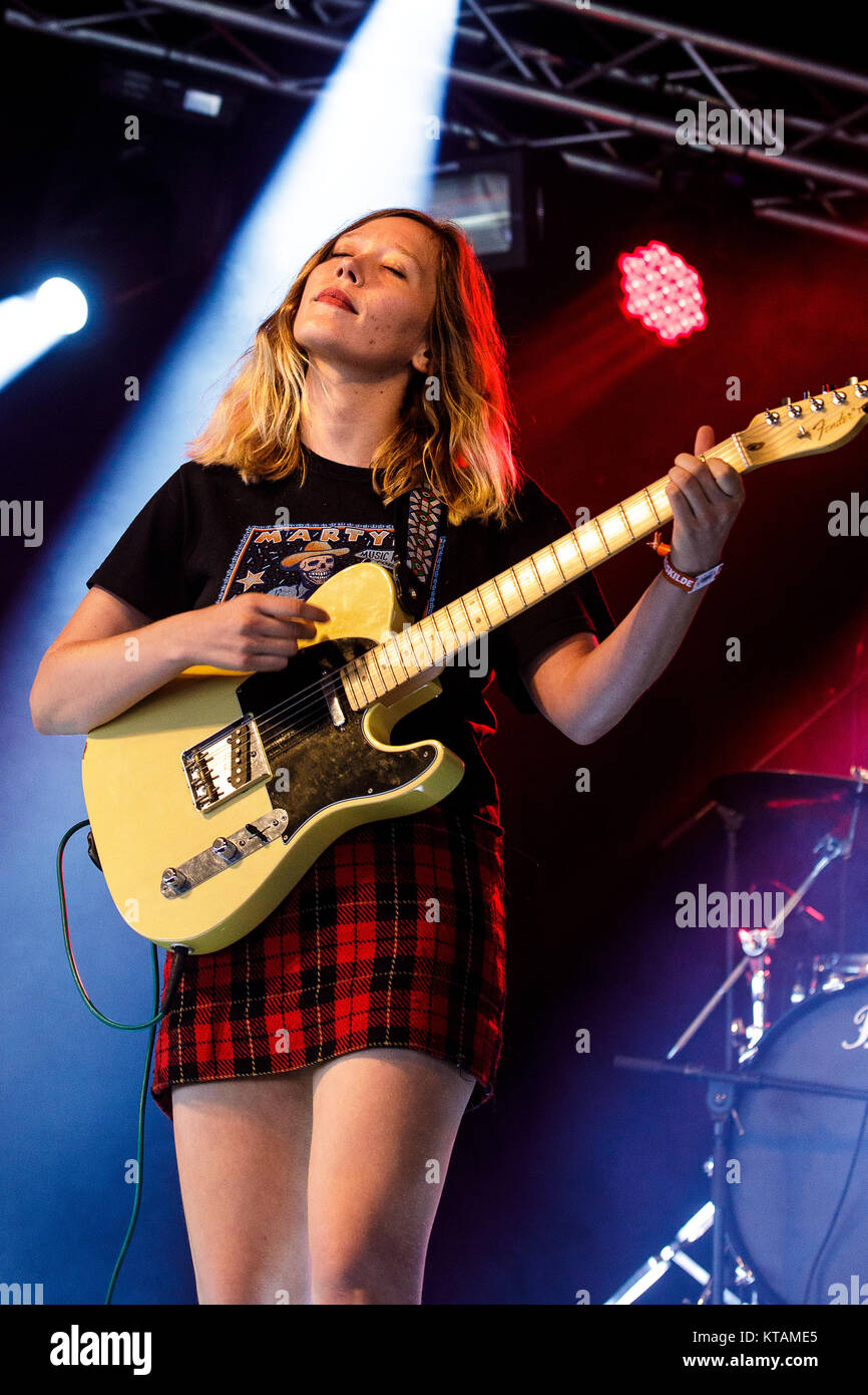 The Australian singer, songwriter and musician Julia Jacklin performs a ...