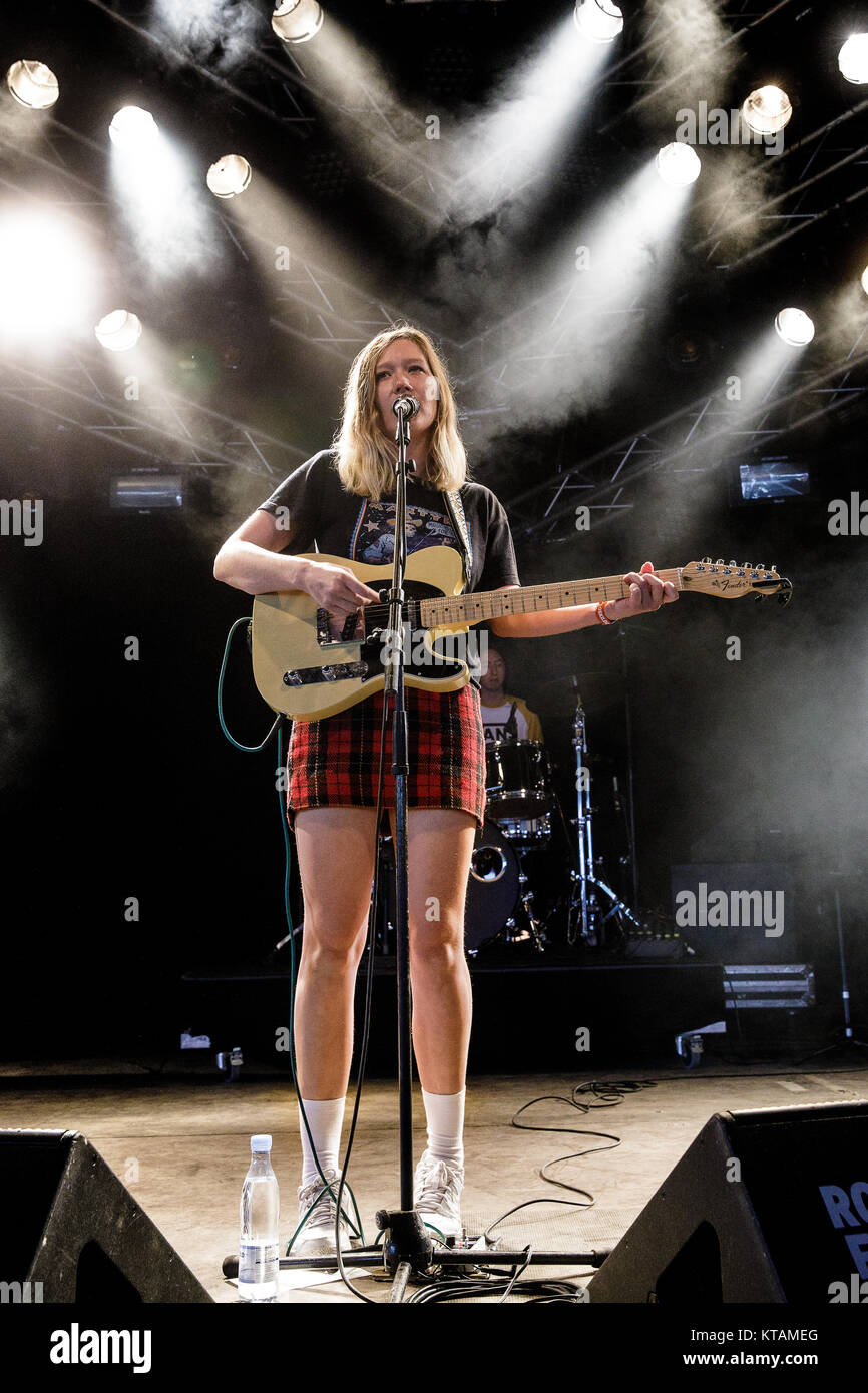 The Australian singer, songwriter and musician Julia Jacklin performs a ...