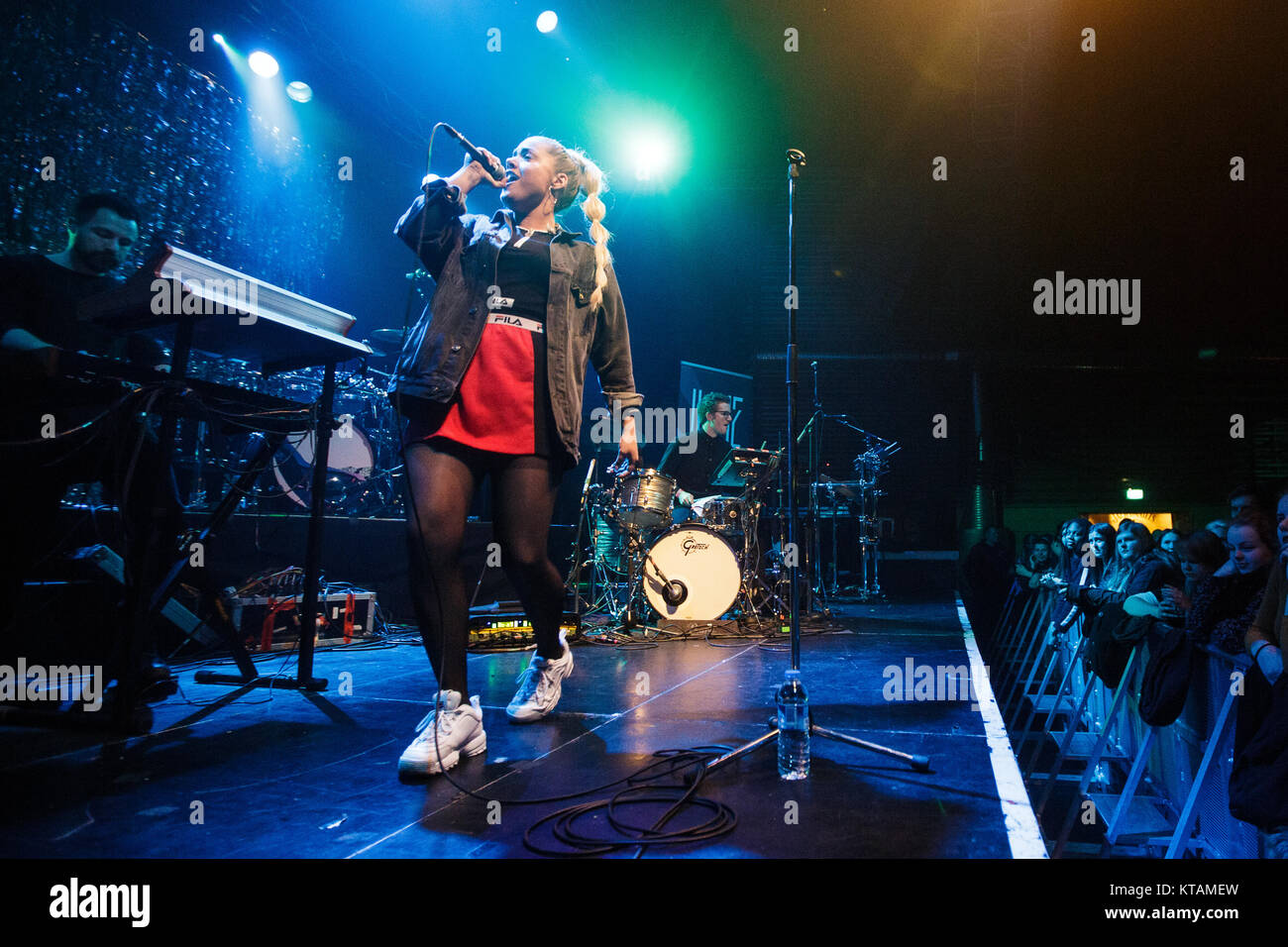 The Norwegian singer and songwriter Julie Bergan performs a live ...