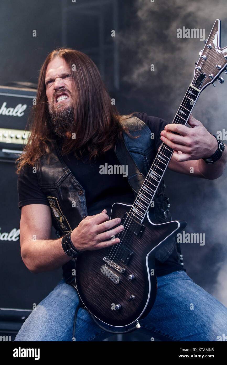 The American heavy metal band Kill Devil Hill performs a live concert ...