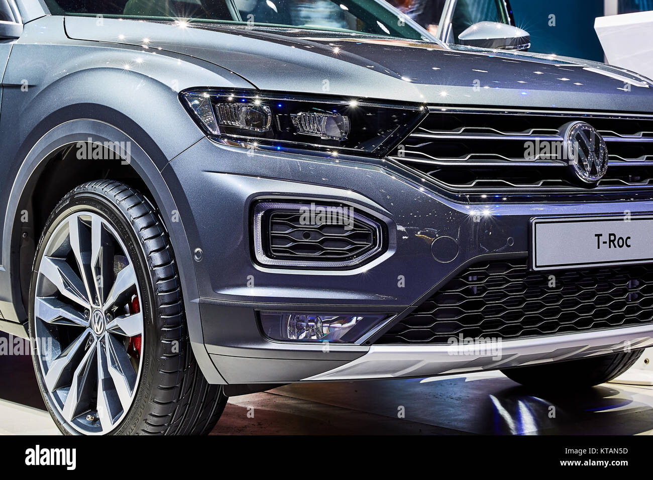 Frankfurt, Germany - September 12, 2017: 2018 Volkswagen T-Roc ...