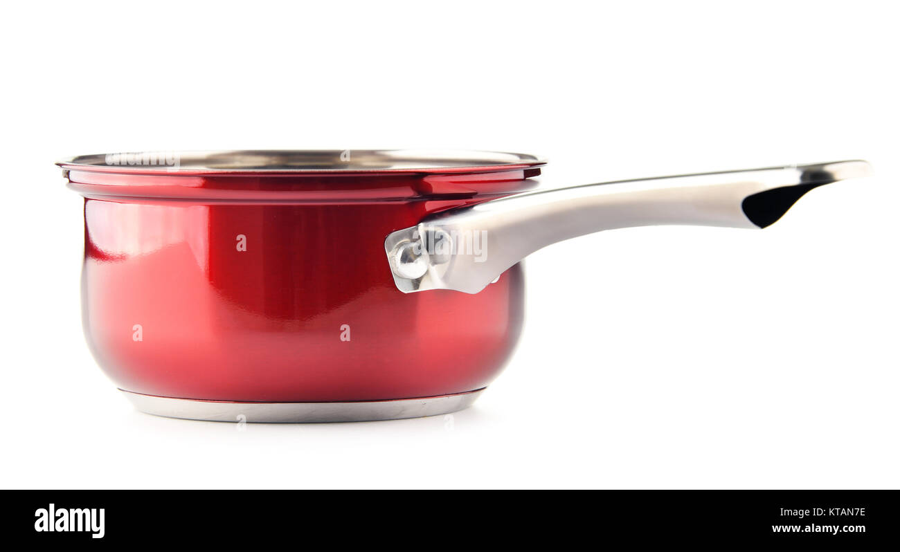 Cooking pot soup boiling on Cut Out Stock Images & Pictures - Alamy