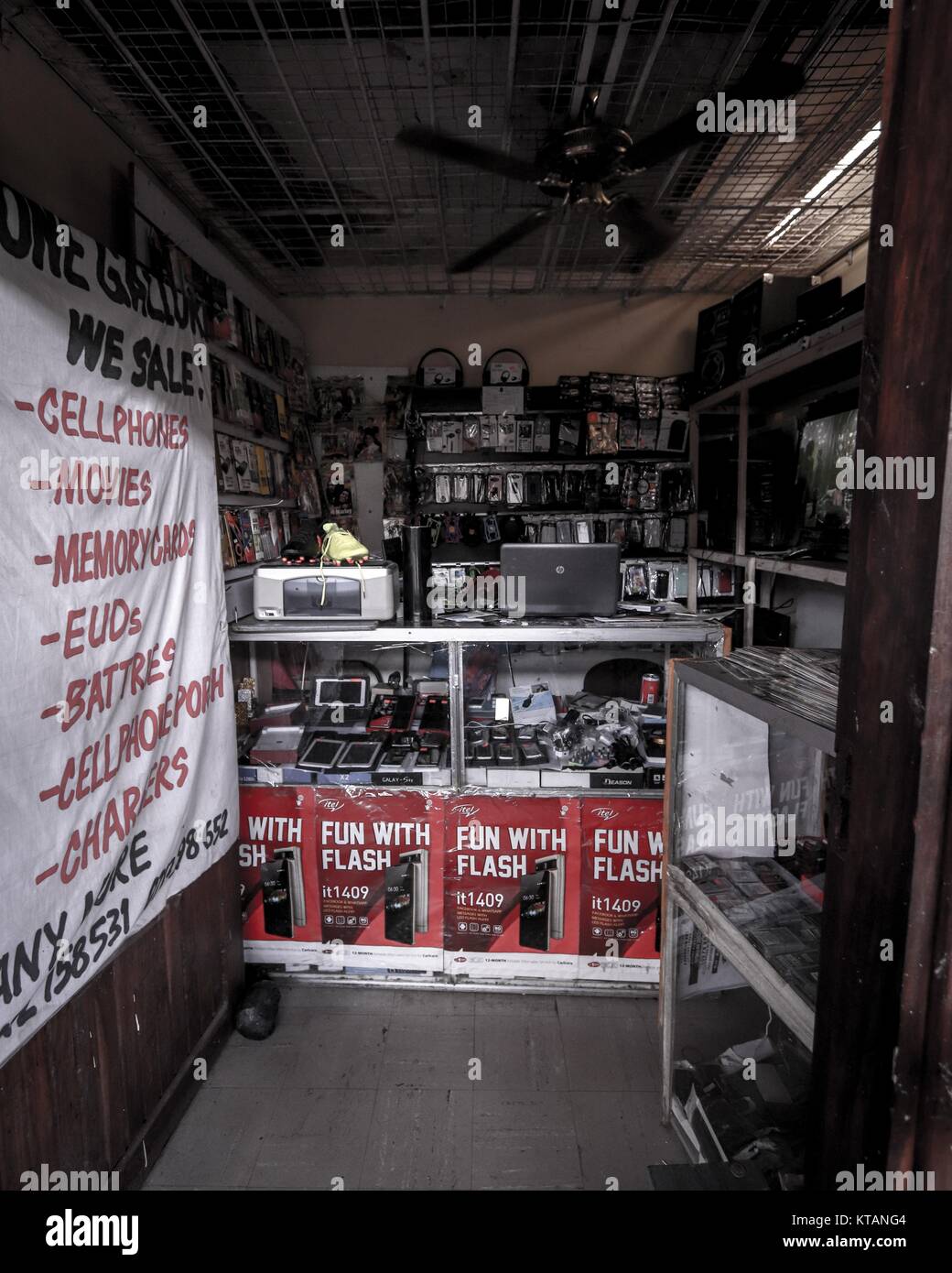 Shops in Zimbabwe Stock Photo - Alamy