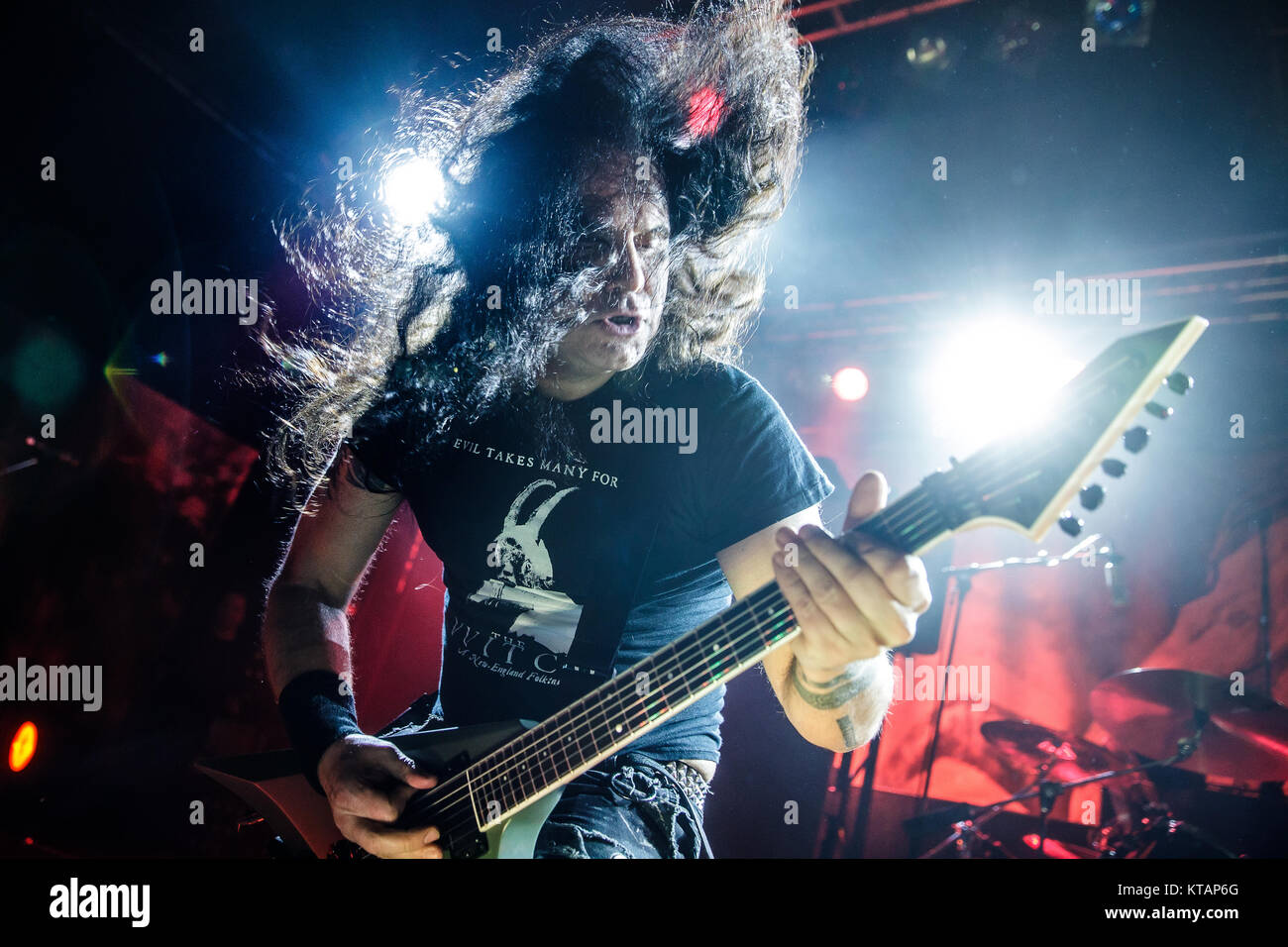 The German Thrash Metal Band Kreator Performs A Live Concert At Amager