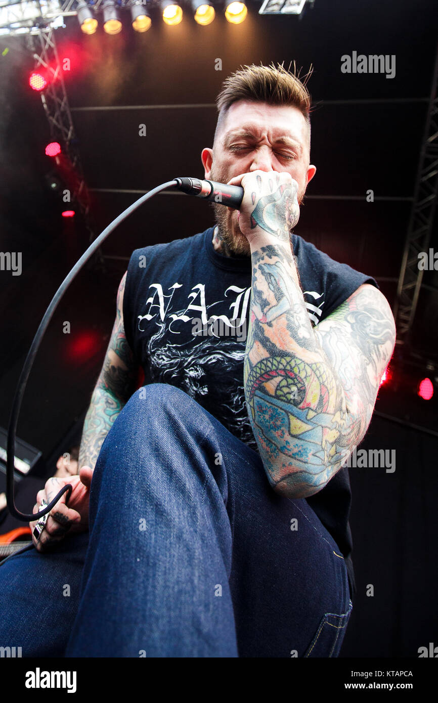 The British heavy metal band Krokodil performs a live concert at the ...