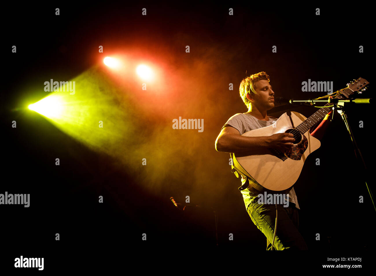 The Australian singer, songwriter and musician Kyle Lionhart performs a ...