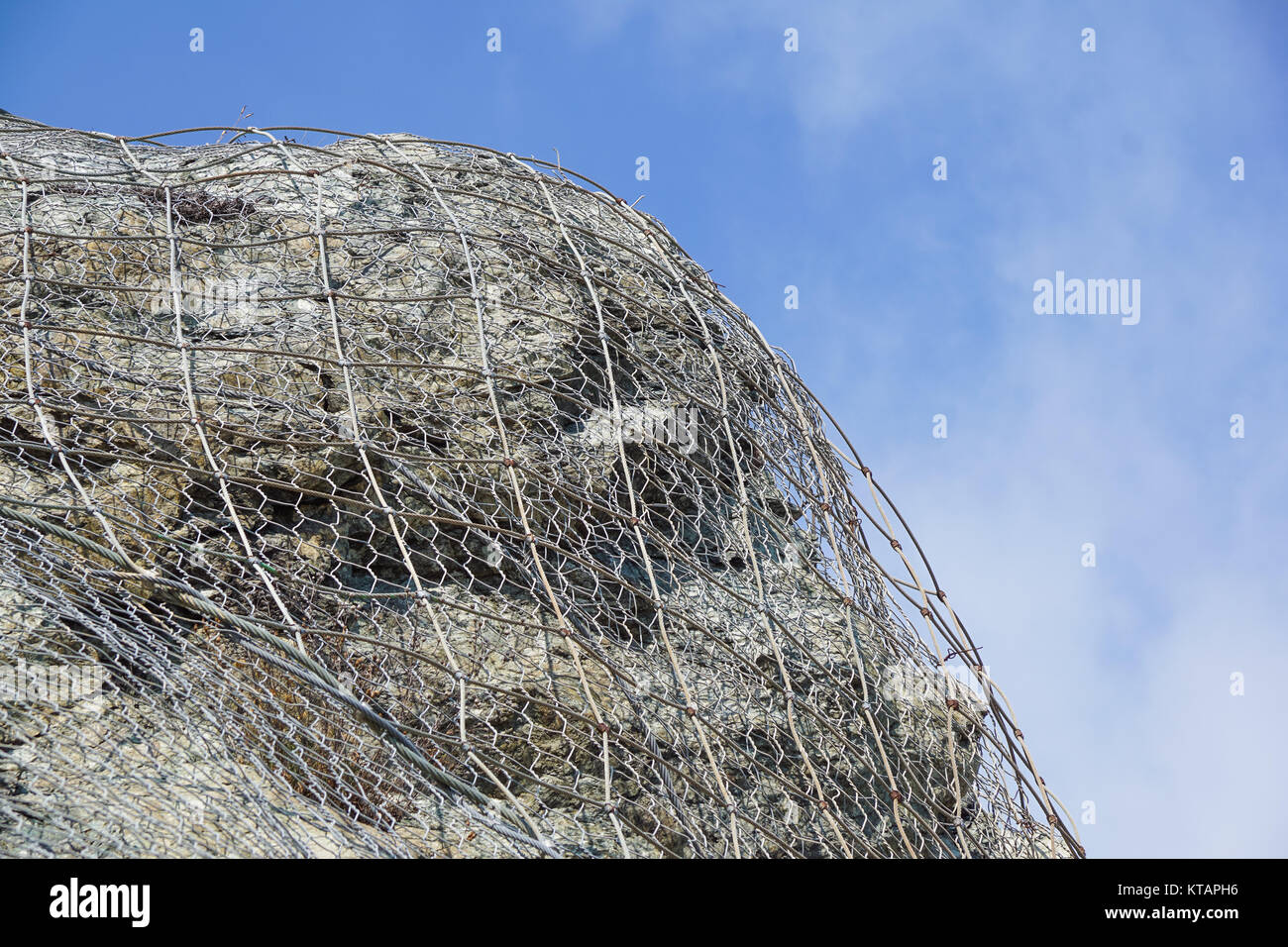 network to boulders details Stock Photo - Alamy