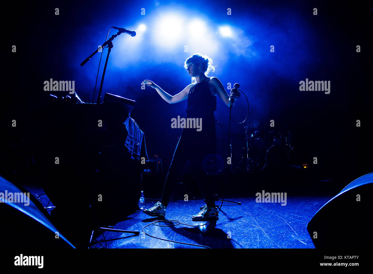 Denmark, Copenhagen - October 06, 2017. The Danish singer, songwriter ...