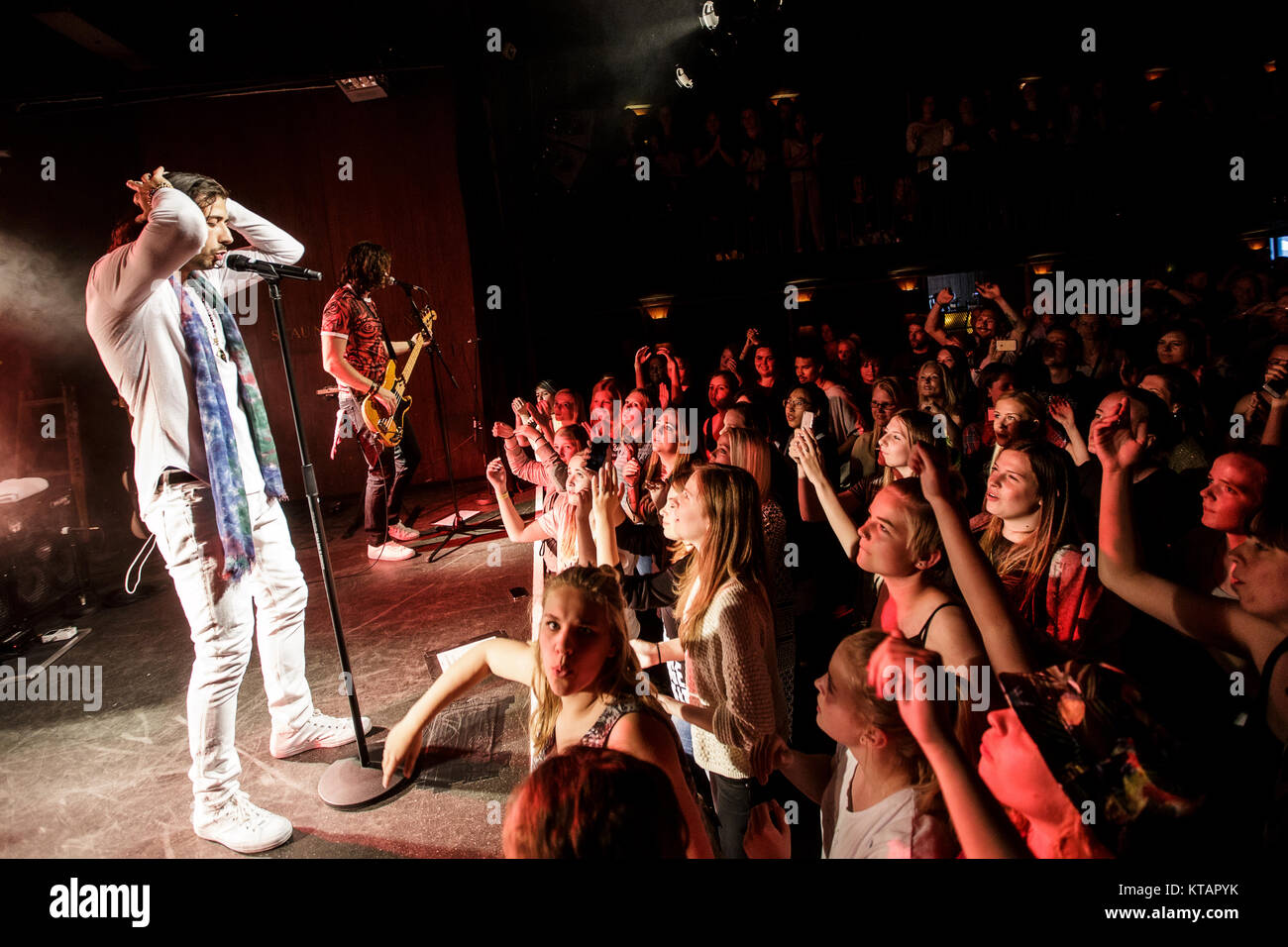 The Canadian reggae fusion band Magic performs a live concert at VEGA ...