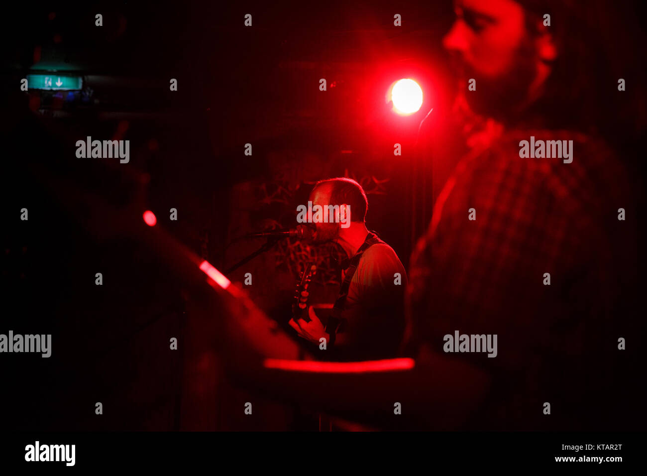 The French stoner rock band Mars Red Sky performs a live concert at ...