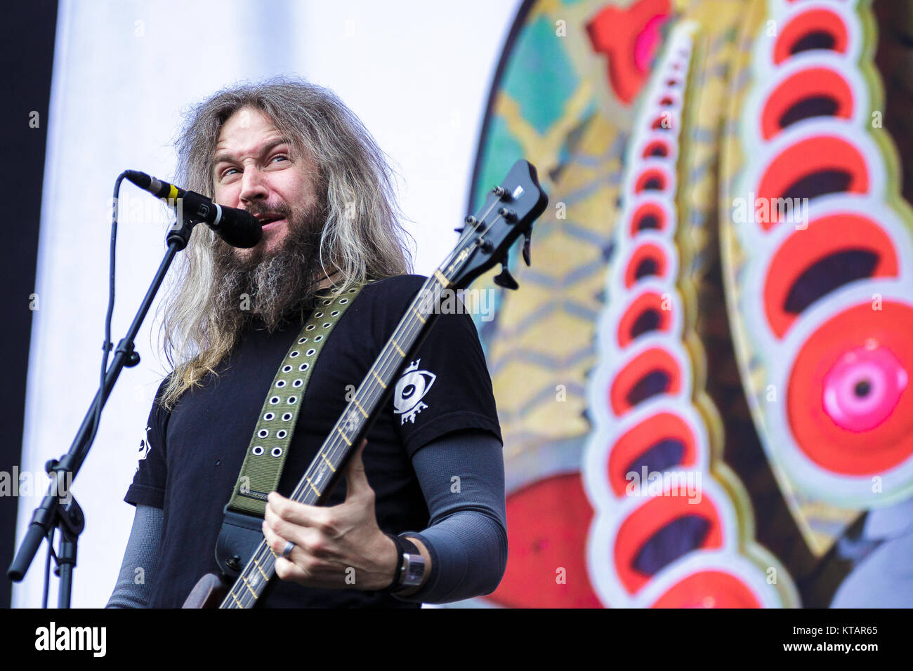 The American metal band Mastodon performs a live concert at the Horsens ...