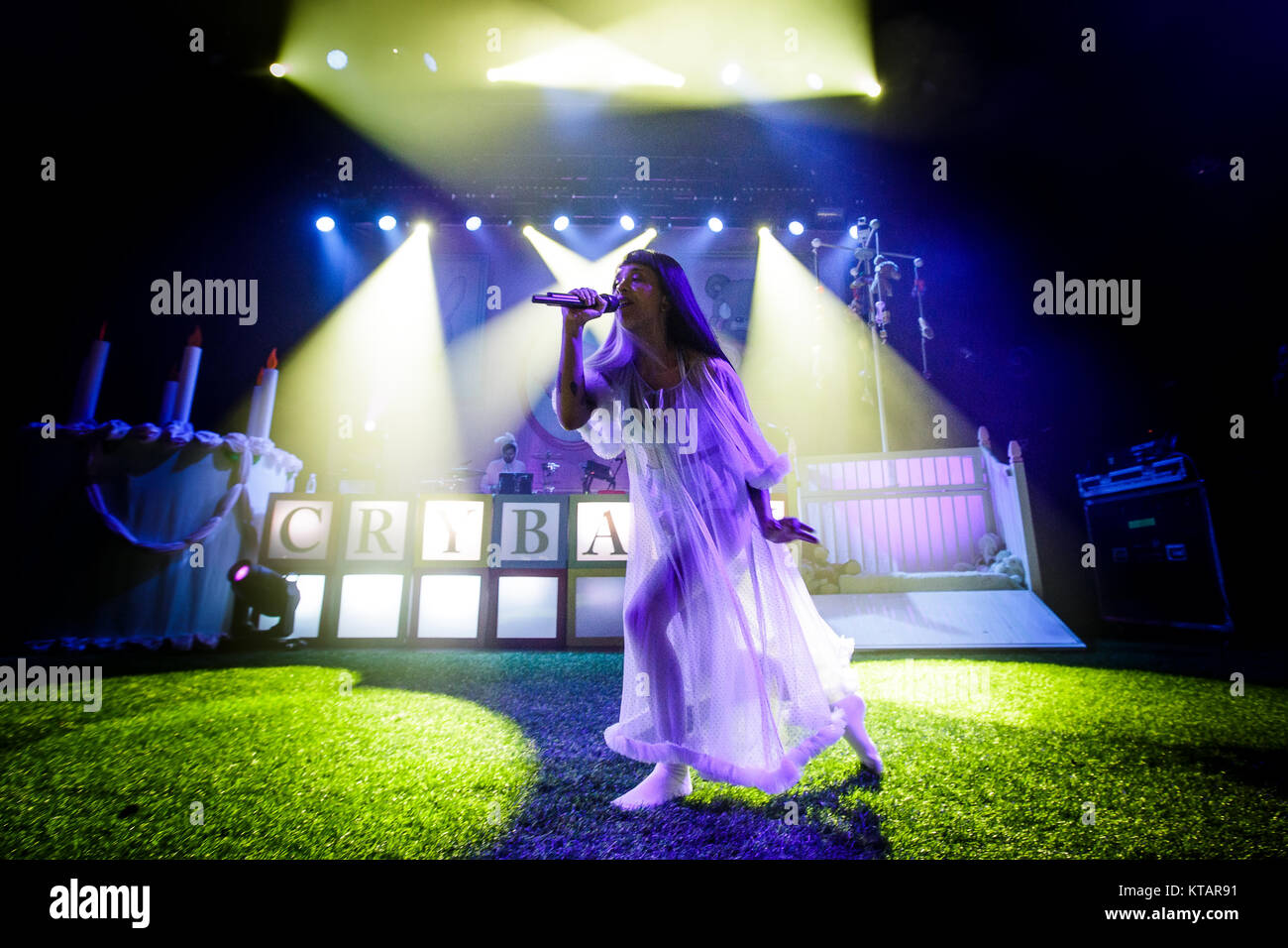 The American singer and songwriter Melanie Martinez performs a live ...