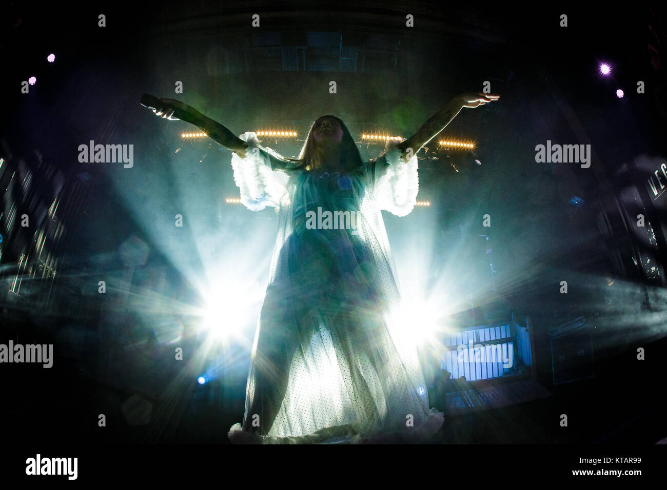 The American singer and songwriter Melanie Martinez performs a live ...