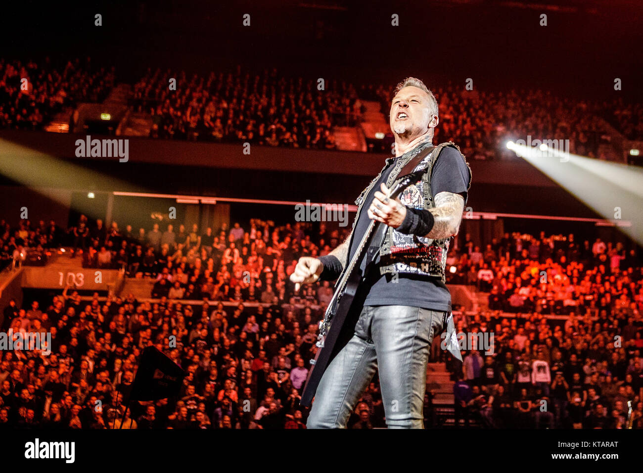The American heavy metal band Metallica performs live concerts at Royal ...