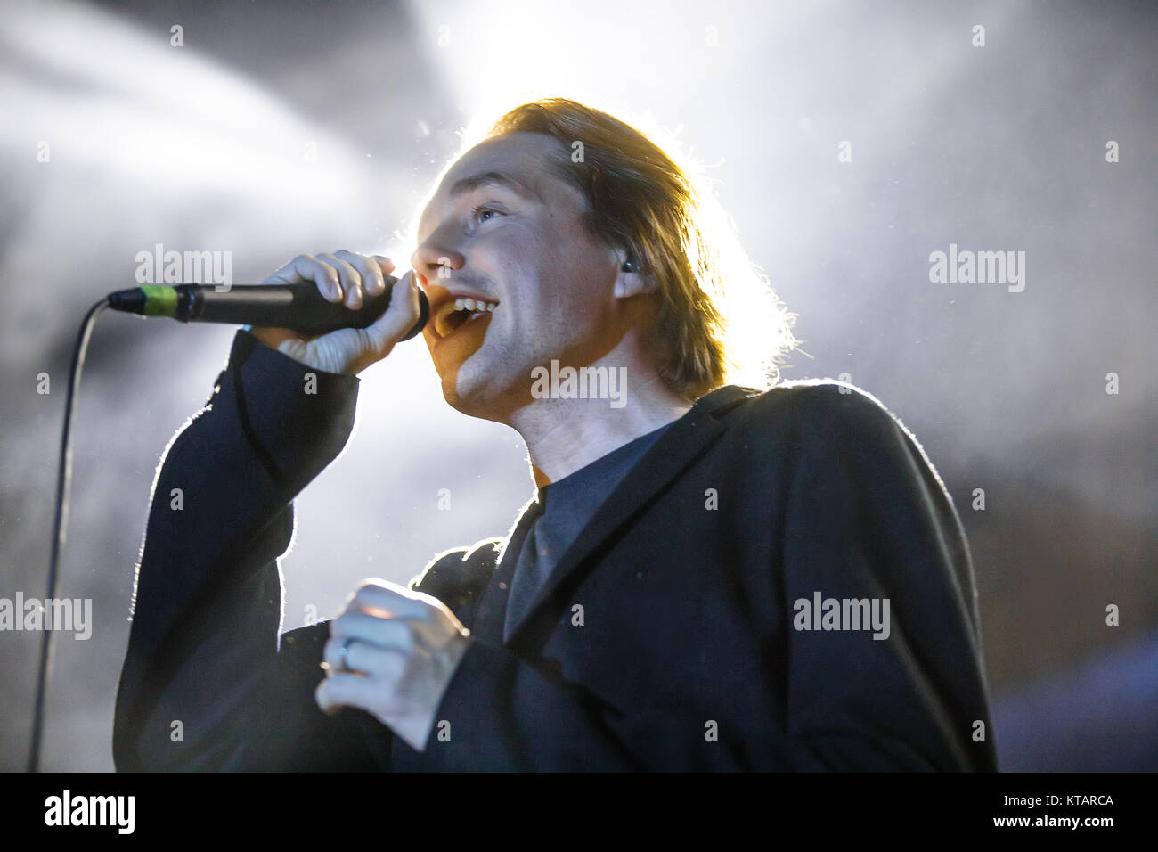 Denmark, Copenhagen - October 06, 2017. The Danish rock band Mew ...