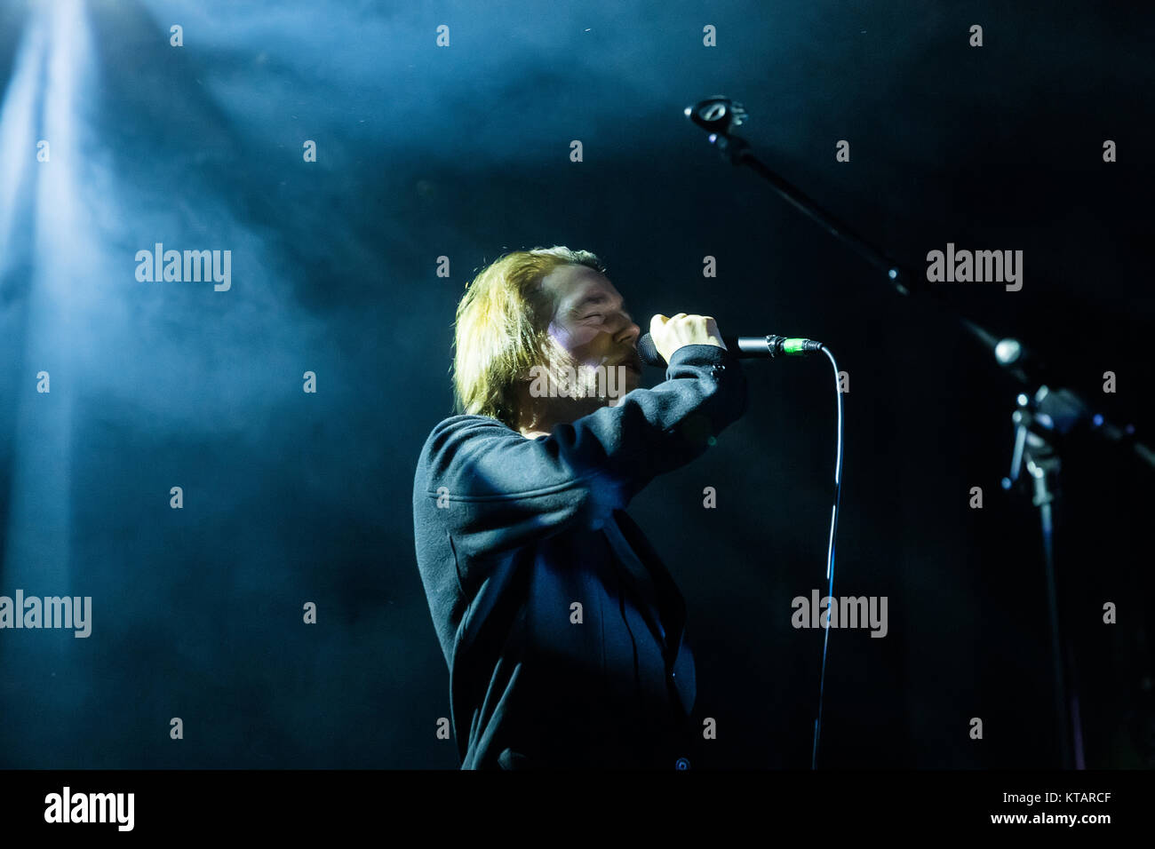 Denmark, Copenhagen - October 06, 2017. The Danish rock band Mew ...