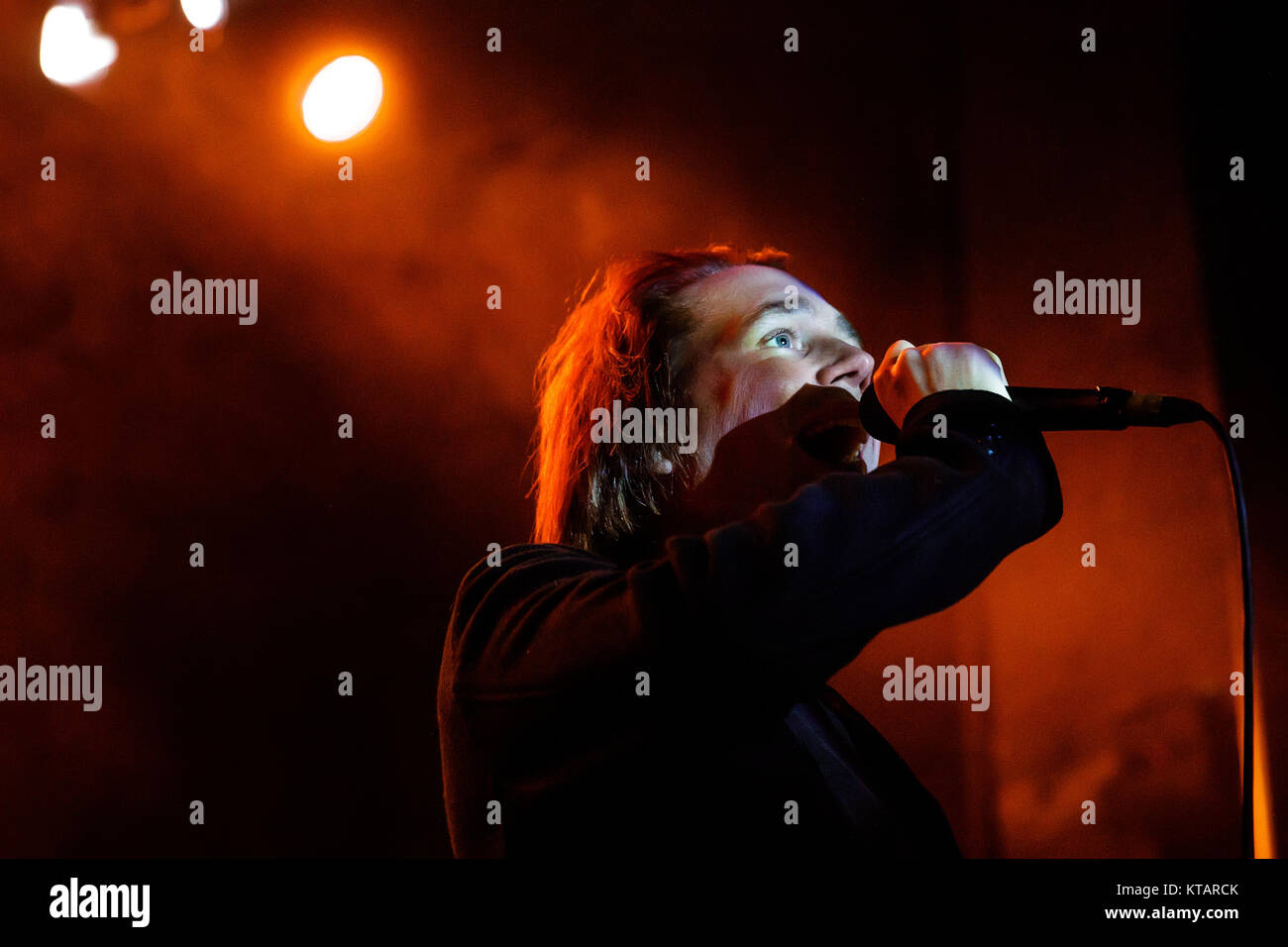 Denmark, Copenhagen - October 06, 2017. The Danish rock band Mew ...