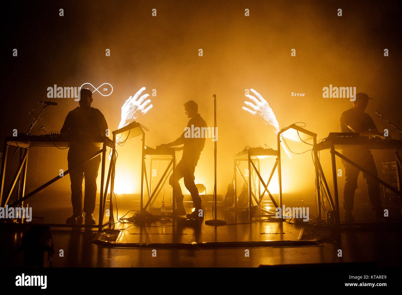 The electronic music project Moderat originates from Berlin in Germany ...