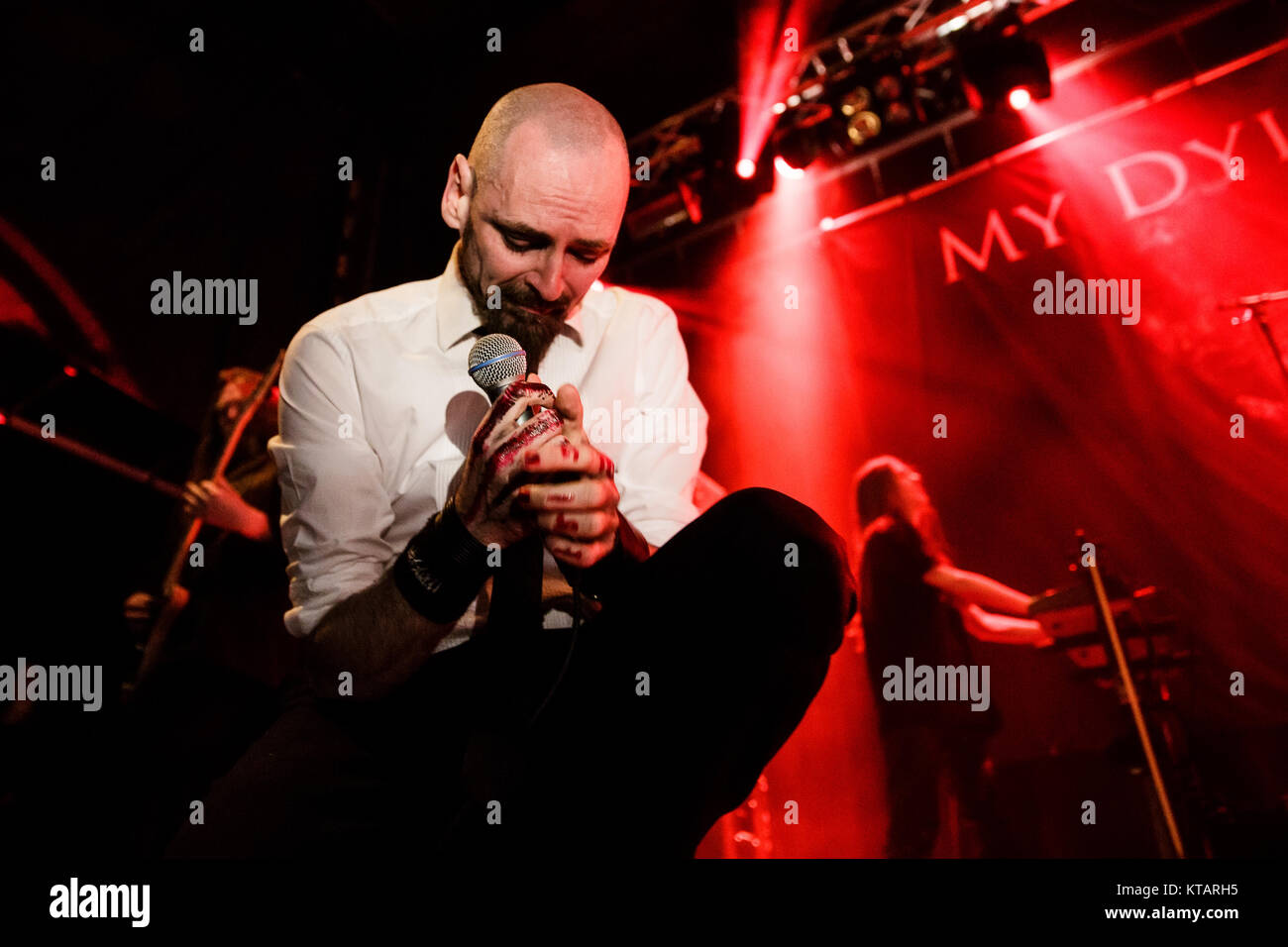 The English doom metal band My Dying Bride performs a live concert at ...