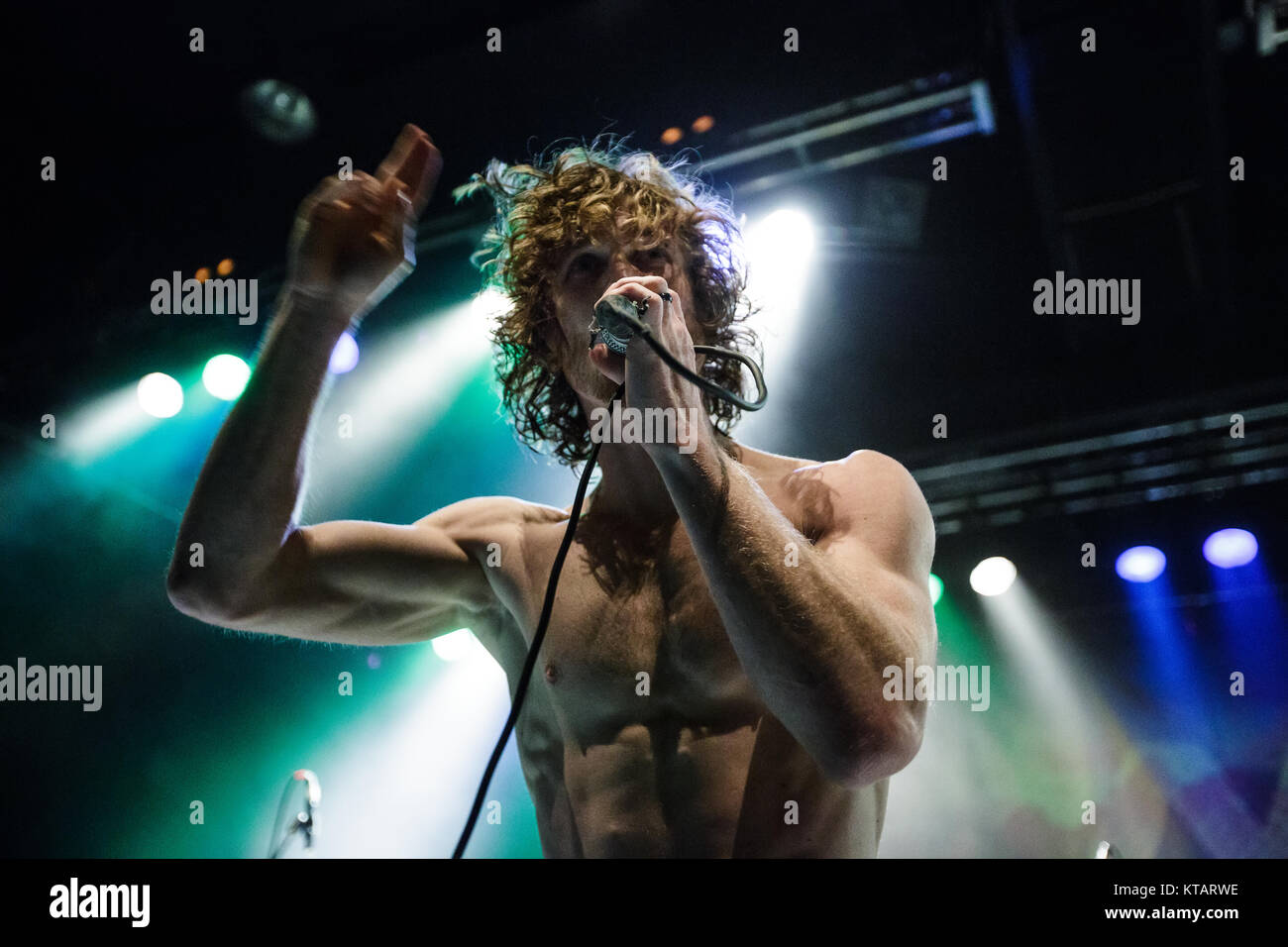 The American metla band Nothing More performs a live concert at Amager ...