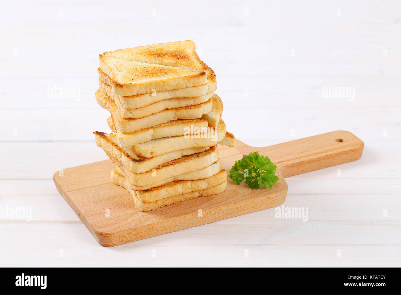 slices of toasted bread Stock Photo - Alamy
