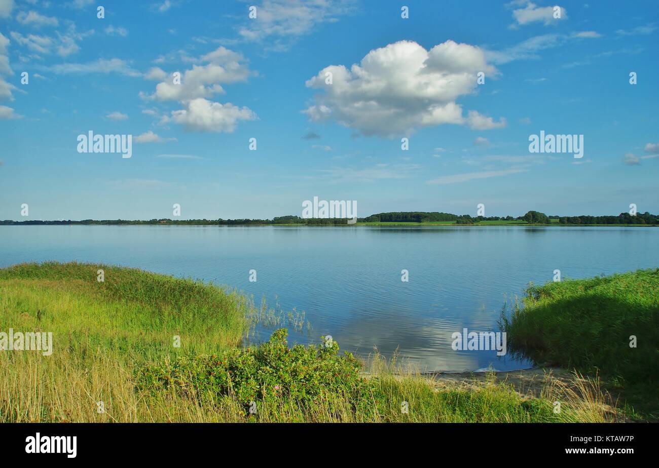 the schlei in the evening,schleswig-holstein,northern germany Stock ...