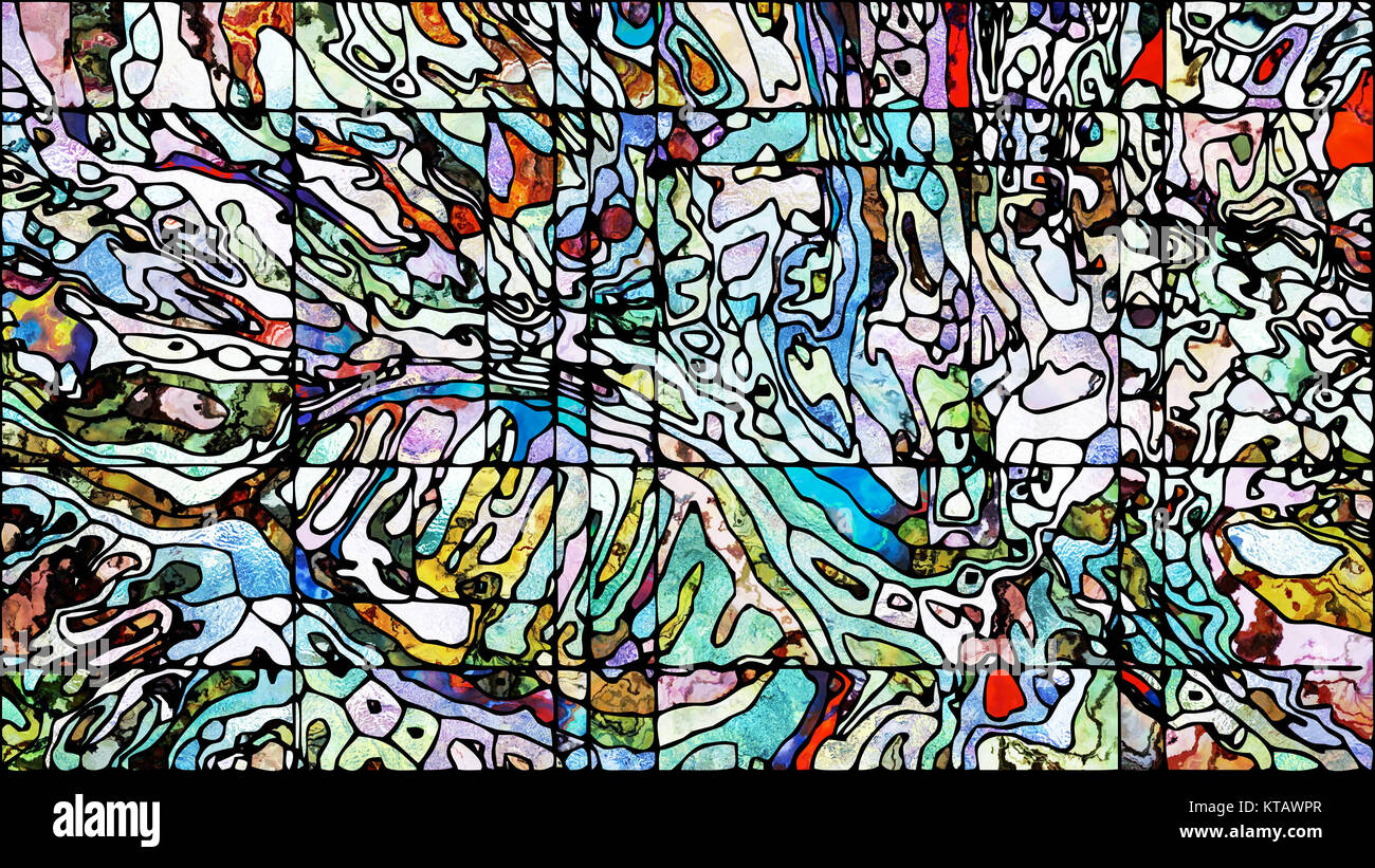 Secrets of Leaded Glass Stock Photo - Alamy