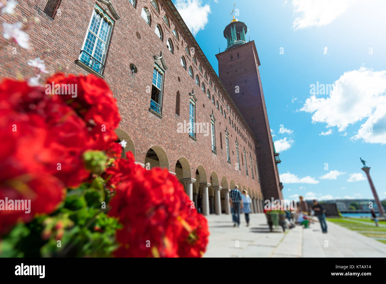 Sweden royal white hall hi-res stock photography and images - Alamy
