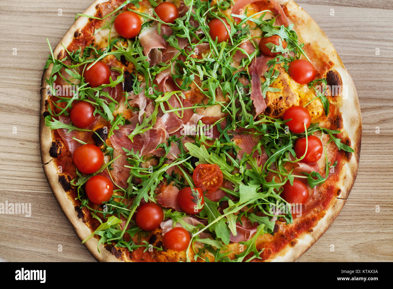 Pizza Fast Food Fresh Baked Stock Photo - Alamy