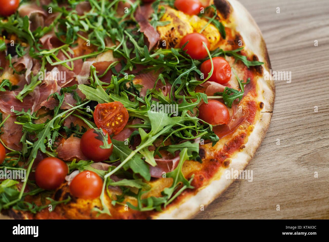 Pizza Fast Food Fresh Baked Stock Photo - Alamy