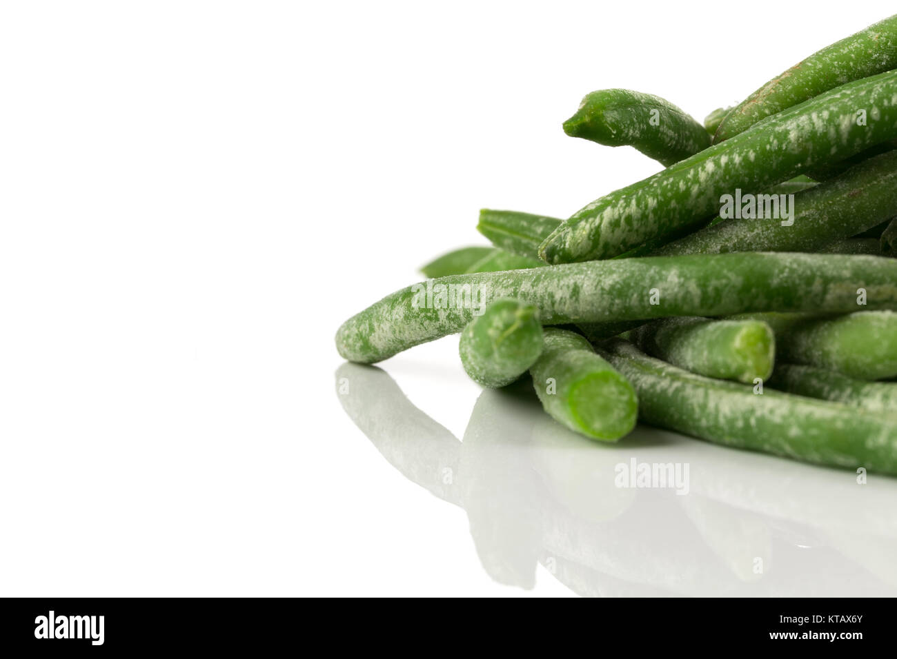 Frozen cut green beans vegetable Stock Photo - Alamy