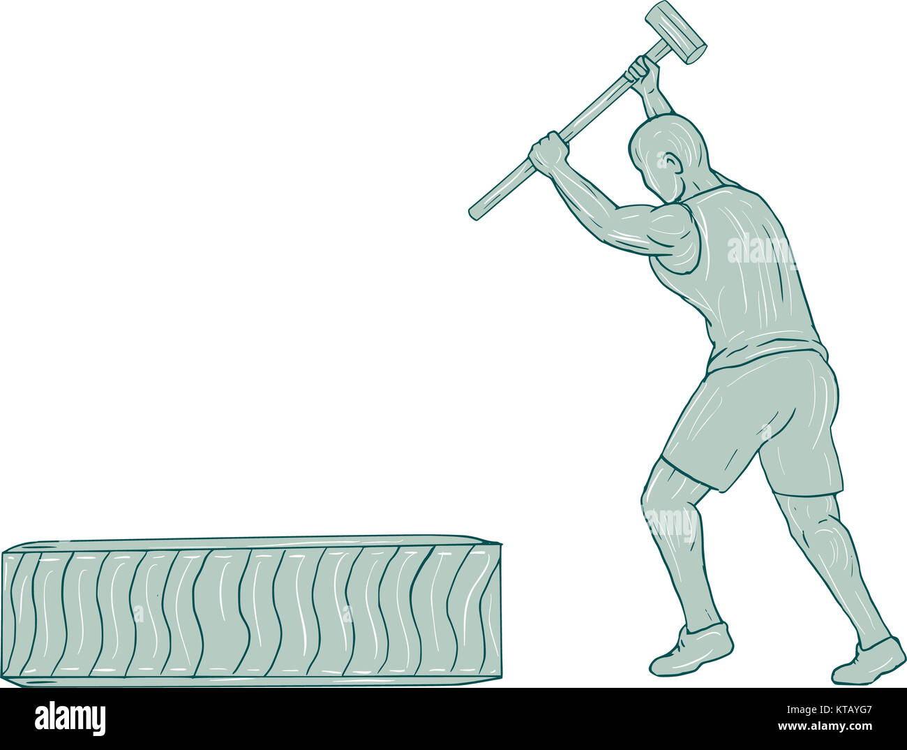 Sledge Hammer Drawing
