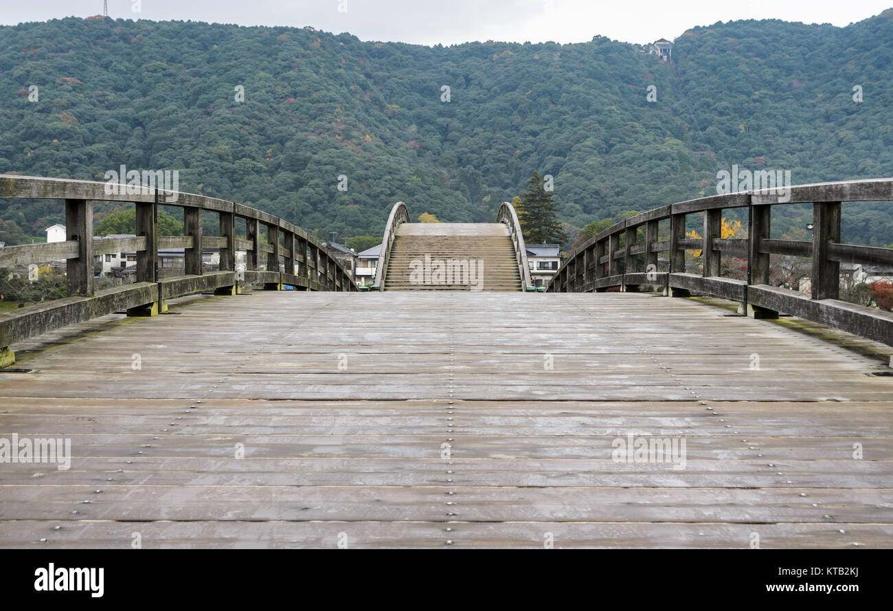 Kintai-kyo bridge in Iwakuni, Japan Stock Photo - Alamy
