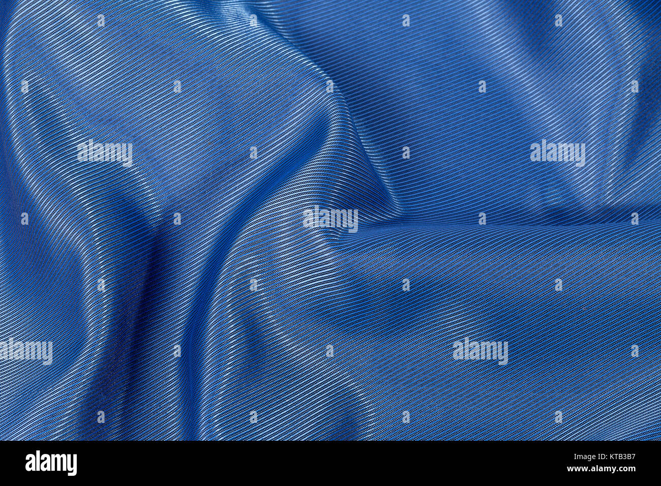 Silk background, texture of blue shiny fabric, close up Stock Photo - Alamy