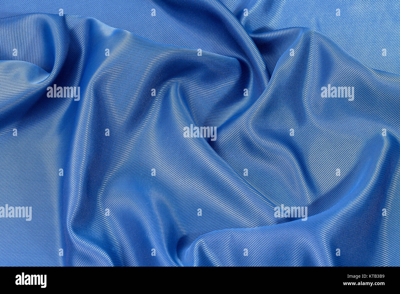 Silk background, texture of blue shiny fabric, close up Stock Photo - Alamy