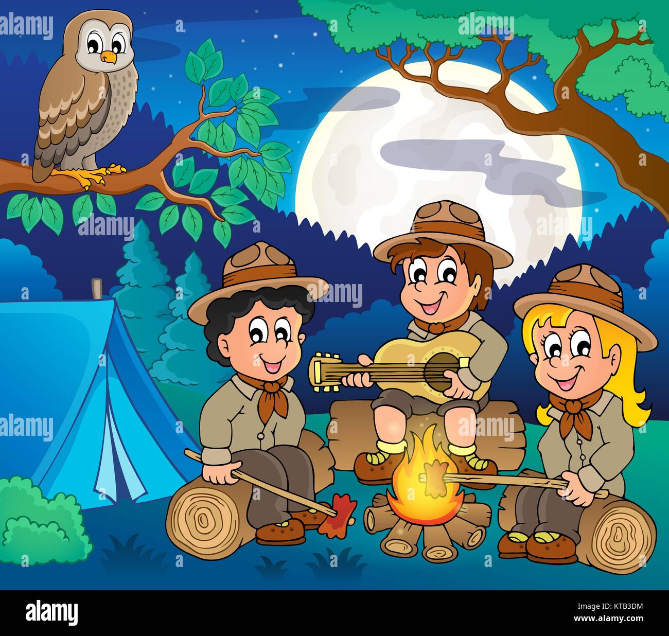 Children scouts theme image 5 Stock Photo - Alamy