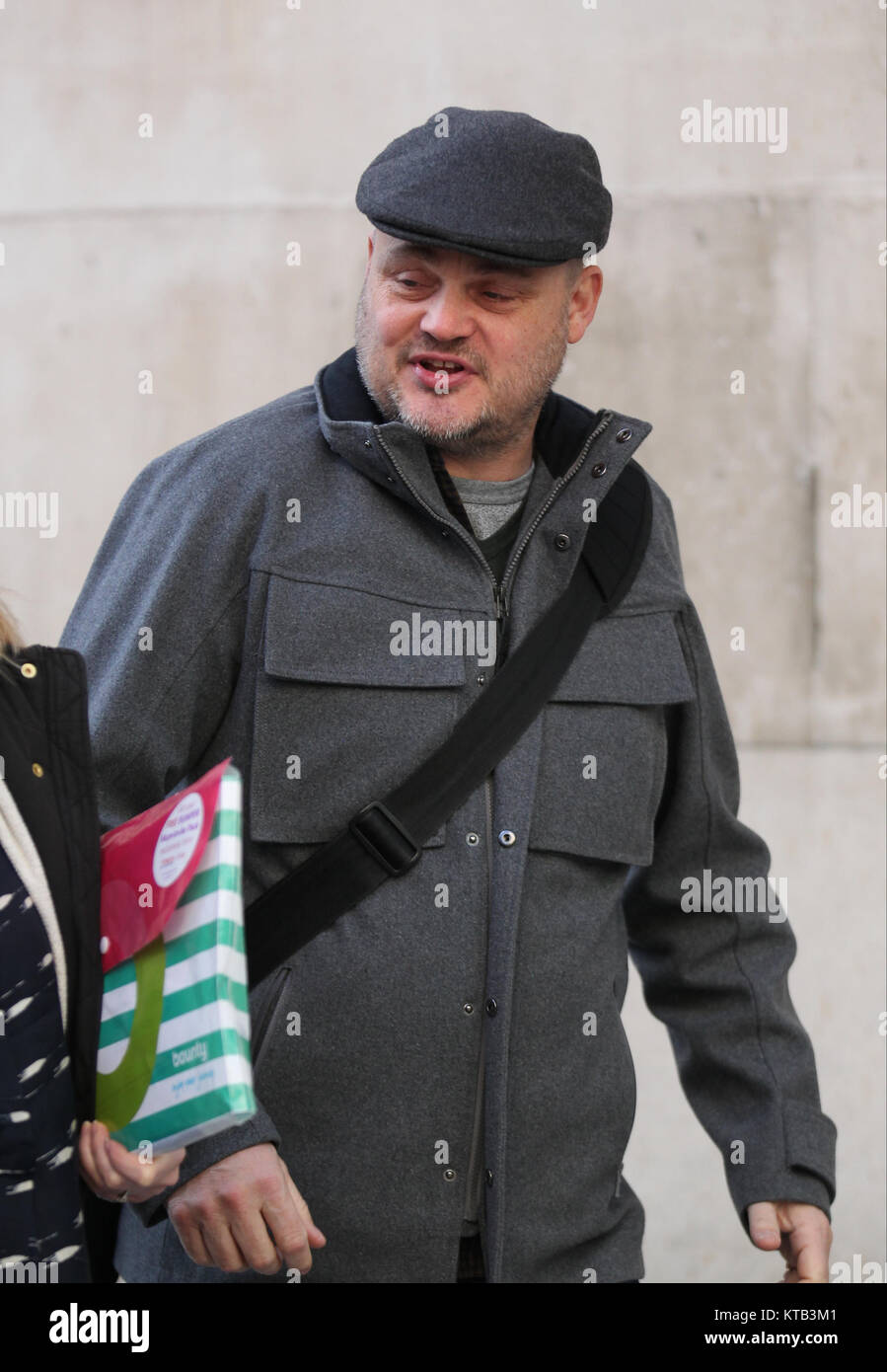 London, UK. 15th December, 2017. Al Murray Comedian seen out and about ...
