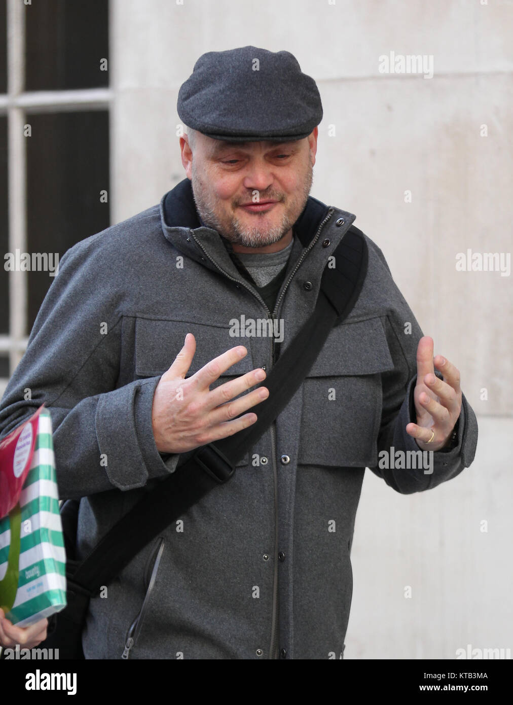 London, UK. 15th December, 2017. Al Murray Comedian seen out and about ...