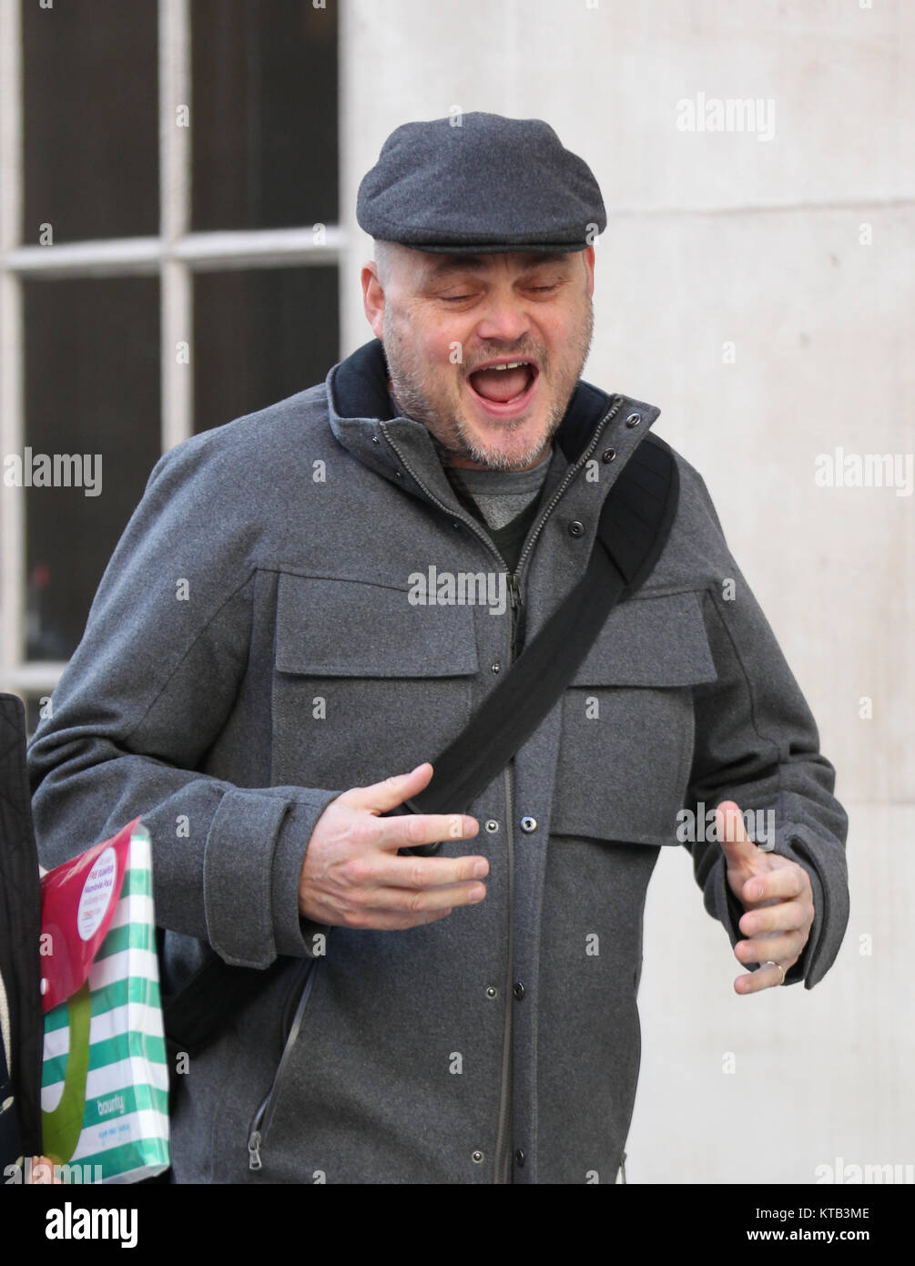 London, UK. 15th December, 2017. Al Murray Comedian seen out and about ...