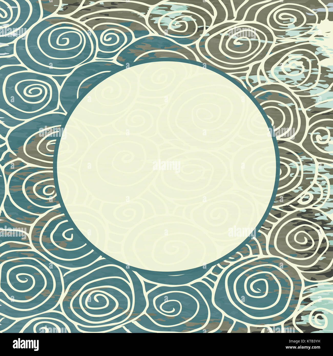 Abstract water wave frame vector hi-res stock photography and images ...