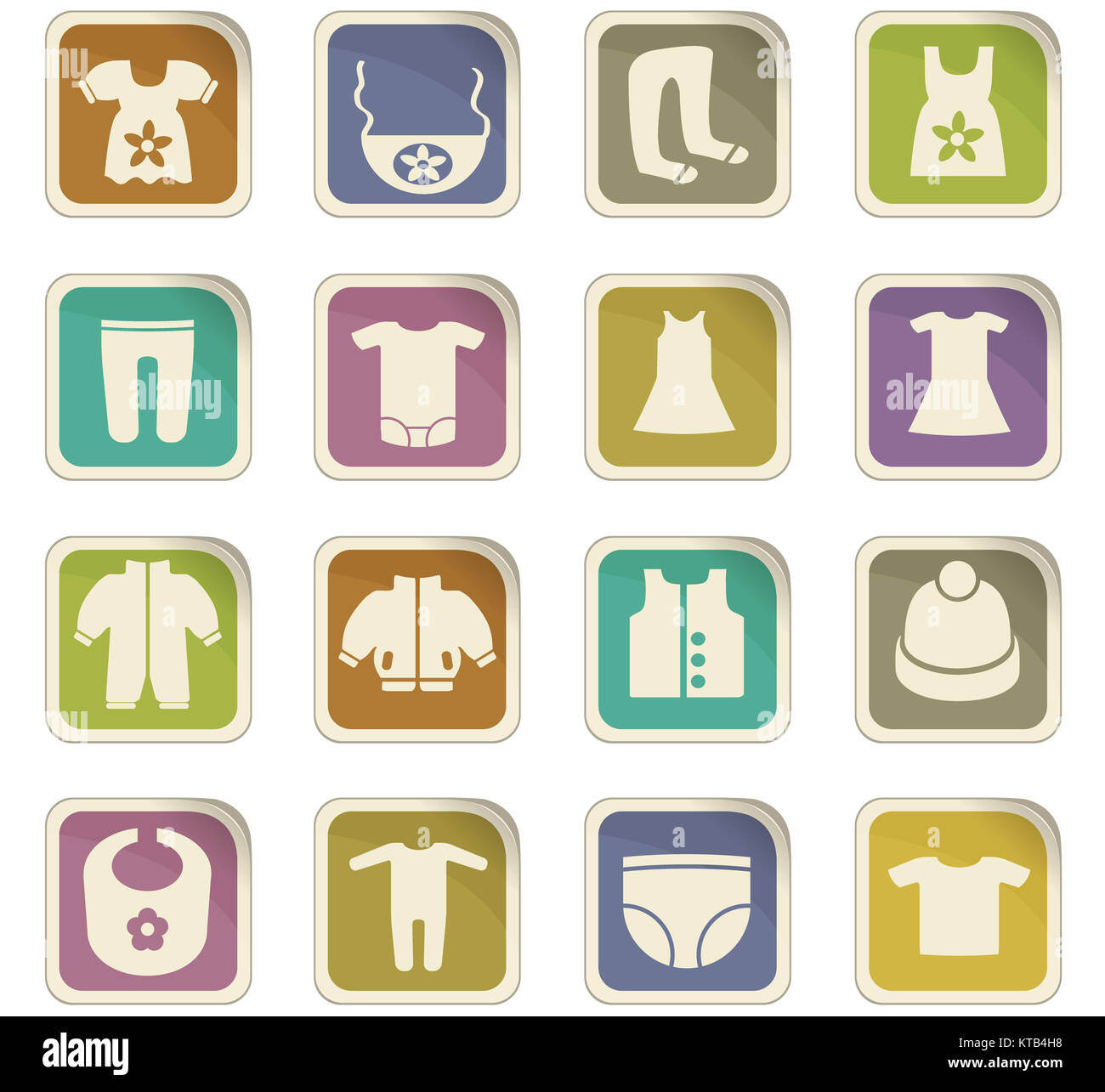 Baby romper suit Cut Out Stock Images & Pictures - Alamy