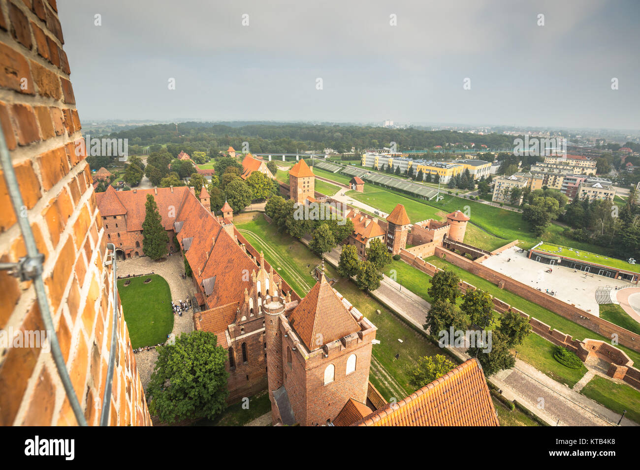 Malbork Castle at Nogat River in Poland, Europe Stock Photo - Alamy