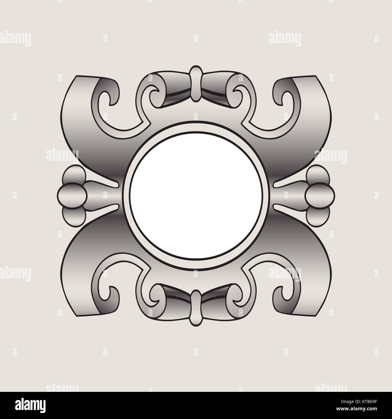 Vector vintage border frame labels, design element page decorations ...