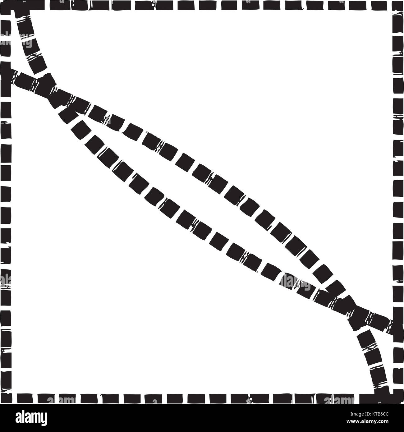 Geometric corner frame pattern ethnic tile colorful background v Stock ...