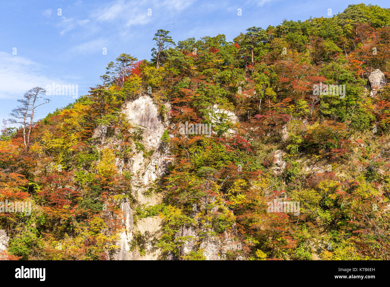 Japan Naruko canyon in Autumn Stock Photo - Alamy