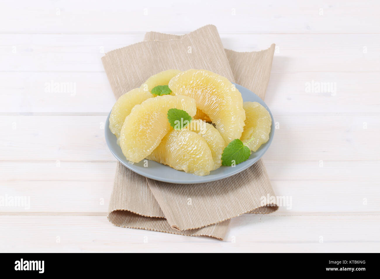 peeled pomelo segments Stock Photo - Alamy