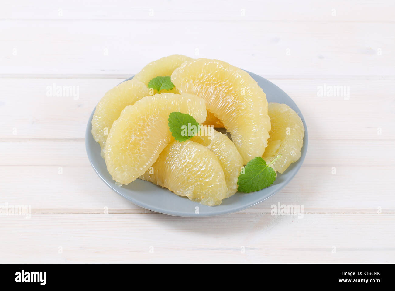peeled pomelo segments Stock Photo - Alamy